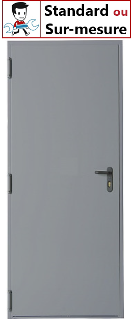 Portes Métalliques MultiUsages Acier à petit prix, sur-mesure ou stock ...